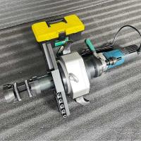 China ID252 Pneumatic Pipe Beveling Machine 80-273mm Range with 1.6kW Electric or 1.0kW Air Motor for Cold Cutting for sale