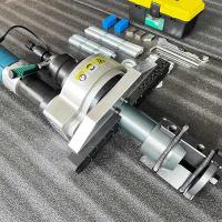 China ID352 Heavy Duty Pneumatic Pipe Beveling Machine for 14 Inch Cold Cutting and Weld Prep with 145-356mm Range for sale