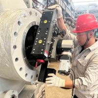 China FI26 ID Mount Flange Facer 700mm Machining Capacity ASME B16.5 Surface Finish for sale