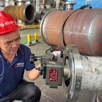 China FI14M Manual Flange Facing Machine - 1.07-14