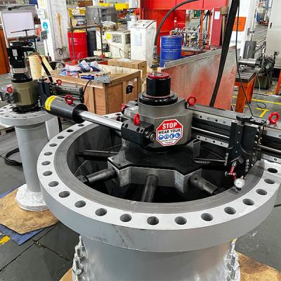 China FI60 ID Mount Flange Facer 12.6-59 Inch Diameter Range with 4.1 HP Motor for On-Site Machining for sale