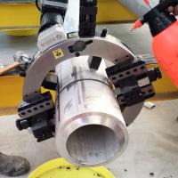 China OD168 Pipe Cutting and Beveling Machine 50-168mm Working Range with 3 Drive Options - Electric, Pneumatic, Hydraulic for sale