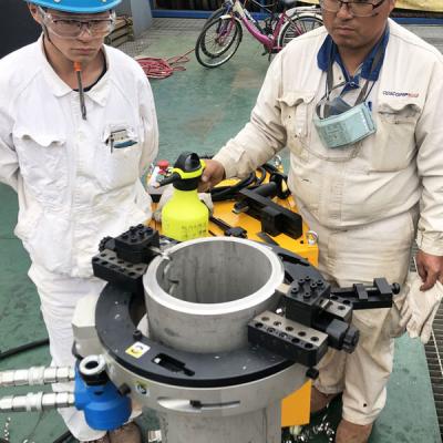 China OD275 Portable Pipe Cutting Beveling Machine | 5-10 Inch Range | Electric, Pneumatic & Hydraulic Drive Options for sale