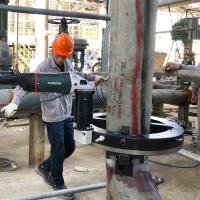 China OD426 Pipe Cutting and Beveling Machine 10-16 Inch Range with 3 Drive Options - Electric, Pneumatic, Hydraulic for sale