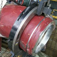 China OD560 Pipe Cutting and Beveling Machine 16-22 Inch OD with 10 HP Hydraulic Drive for Heavy Wall Pipes for sale