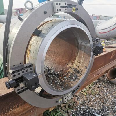 China OD715 Pipe Cutting and Beveling Machine 22-28 Inch Range with 3 Drive Options for Industrial Pipe Preparation for sale