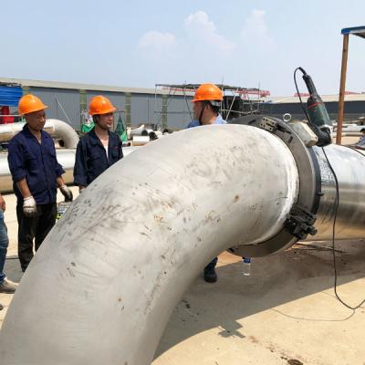 China OD914 Pipe Cutting and Beveling Machine 30-36 Inch Capacity with 3.22-10 Hp Motor Options for sale