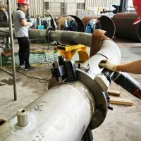 China OD168 Split Frame Pipe Cutting Machine 2
