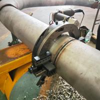 China OD-275 Split Frame Pipe Cutting Machine for 5