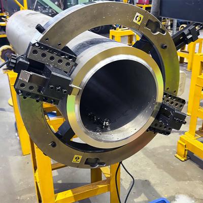 China OD457 Pipe Cutting and Beveling Machine 12-18 Inch Industrial Cold Cutting System with 3 Drive Options for sale