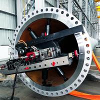 China FI80 Portable Flange Facer 26 to 80 Inch Internal Mount Flange Resurfacing Machine 3.0 kW for sale