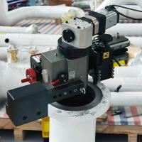 China FI26 Internally Mounted Portable Flange Facer 120-700 mm Pneumatic or Electric Servo Drive for sale