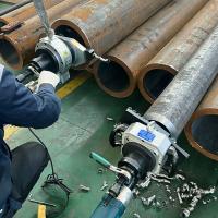 China Portable Pipe Beveler ID252 Cold Cutting 3.15-10.75 Inch Weld Preparation Tool for sale