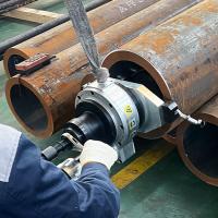 China 14 Inch ID Mounted Pipe Beveler 145-356mm Cold Cutting Weld Preparation Tool for sale