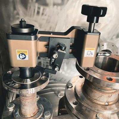 China FI14M Hand Powered Portable Flange Facer 1.07 to 14 inch Facing Diameter ASME B16.5 for sale