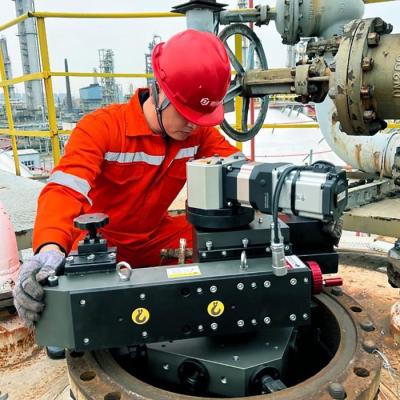 China FI26 Portable Flange Facer 120-700 mm ID-Mounted Pneumatic or Electric Servo Drive for sale