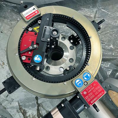 China 0-12 Inch OD Mounted Portable Flange Facing Machine 45 RPM Precision Flange Resurfacing for sale
