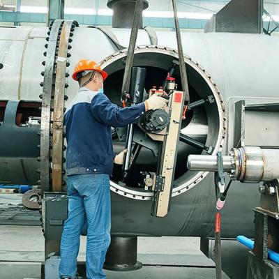 China FI60 Heavy Duty ID Mounted Flange Facing Machine 320-1500 mm On Site Resurfacing Tool for sale