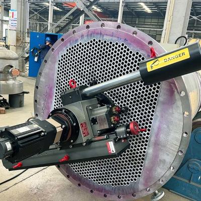 China FI80 Heavy Duty Internal Flange Facer 670-2032 mm Pneumatic Electric In-Situ Machining for sale
