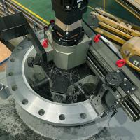 China FI40 Flange Facer 6-40 Inch Facing Range Pneumatic Electric Drive ASME B16.5 for sale