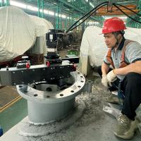 China FI40 Flange Facer 6-40 In-Situ Bore Mounted Pneumatic Electric 2.2 Hp Machining Tool for sale