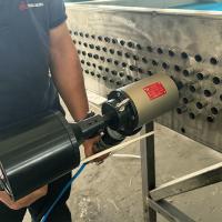 China IDPA38 1.5 Inch Pneumatic Tube Facer 220 rpm for Heat Exchanger Tube End Preparation for sale