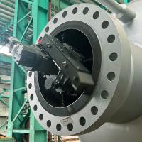 China FI26 Portable Internal Flange Facer 120-700 mm Facing Diameter Pneumatic Electric Servo Drive for sale