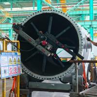 China FI80 Heavy-Duty Internal Flange Facer: Large-Bore In-Situ Resurfacing System for sale