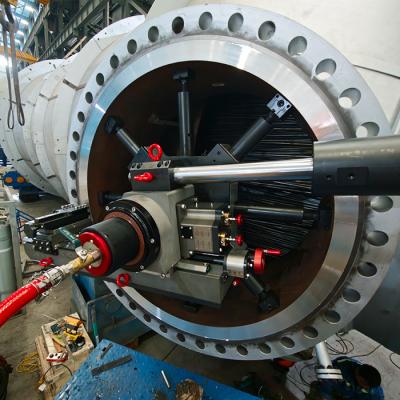 China FI60 Heavy-Duty Internal Flange Facer: Precision Large-Bore Refacing System (12.6–59