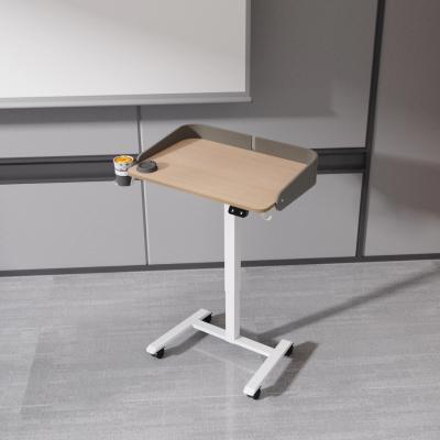China Rolling Standing Desk Powered By Battery Pack Middle Mounted for sale