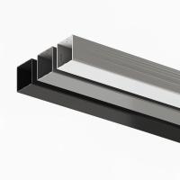 China Linear Grooved Aluminum Electric Standing Desk Legs Motorized Table Legs for sale