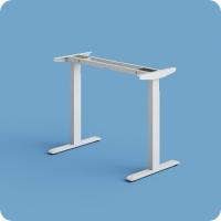China 120KG Load 2 Leg Standing Desk Frame Dual Motors 2 Standard Legs with 2 Stages for sale