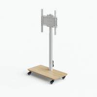 China Jarshan Rotating TV Lifting Frame Manual Rotation Electric Rising TV Stand 500N for sale