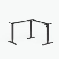 China 120KG Max Load Corner Standing Desk Frame Equipped With Powerful Electric System Anti Collision for sale
