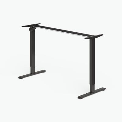 China Basic Adjustable Standing Desk Frame Single Motor With 1185mm Max Height for sale