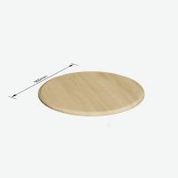 China PVC Covered Natural Oak Desk Top Board Fiberboard Scratch Resistant for sale