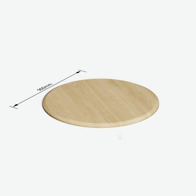 China PVC Covered Natural Oak Desk Top Board Fiberboard Scratch Resistant for sale