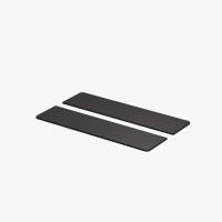 China Particleboard Desk Top Board Black Smooth Surface 1200×600×15mm for sale