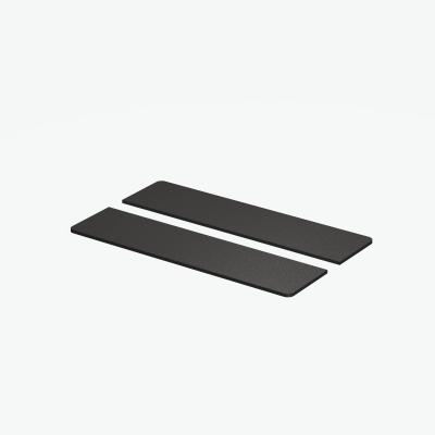 China Particleboard Desk Top Board Black Smooth Surface 1200×600×15mm for sale