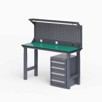 China 200KG Max Load Electric Adjustable Workbench Frame Dual Motors 4 Standard Legs With 2 Stages for sale