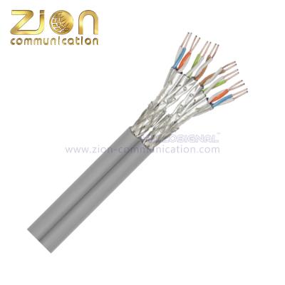 China S/FTP Dual Cat 7 Network Cable Bc LSZH Twisted Pair Installation for sale