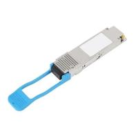 China 100G QSFP28 LR4 Fiber Optic Transceiver with 100 Gbps Data Rate, 10KM Range, and LC Connector for sale