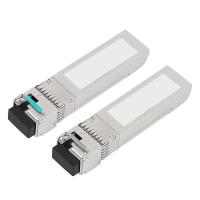 China 10G SFP+ BIDI Fiber Optic Transceiver with 1270/1330nm Wavelength for 60KM Distance for sale