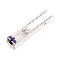 China 80km 1.25Gbps BIDI SFP Fiber Optic Transceiver with TX1490/RX1550nm Wavelength for Long-Distance Optical Links for sale