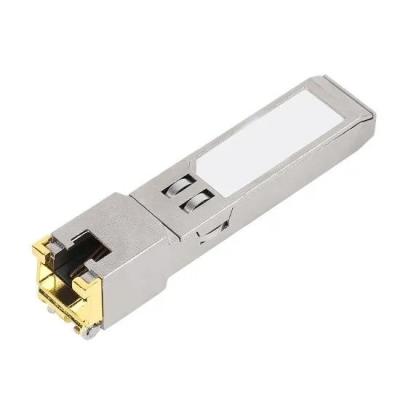 China 1000BASE-TX Copper SFP Transceiver with RJ-45 Connector for 100m Cable Distance for sale
