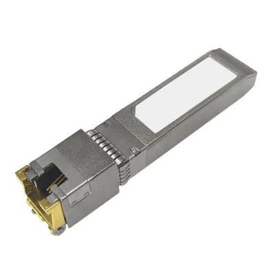 China 10Gbps SFP+ Copper Transceiver with RJ-45 Connector and 30m Cable Distance for sale