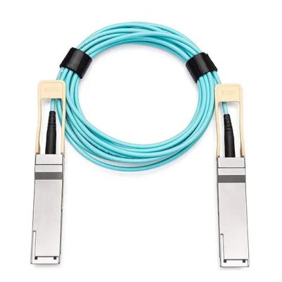China 100Gbps QSFP28 to QSFP28 Active Optical Cable with 850nm Wavelength for High-Speed Data Transmission for sale