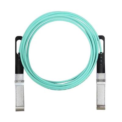 China 25Gbps SFP28 Active Optical Cable with 850nm Wavelength and 100m OM4 MMF Reach for sale