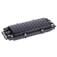 China 24 Cores IP68 PC+ABS Fiber Optic Horizontal Splice Closure ZCSC-H024-04 for sale