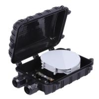 China Horizontal Fiber Optic Splice Closure with 48 Cores IP68 Protection and Mechanical Seal for sale